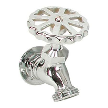 Whitecap Industries, Inc. Whitecap 3/4" GHT x 1/2" IPT (Small) Raw Water Washdown Sillcock ...